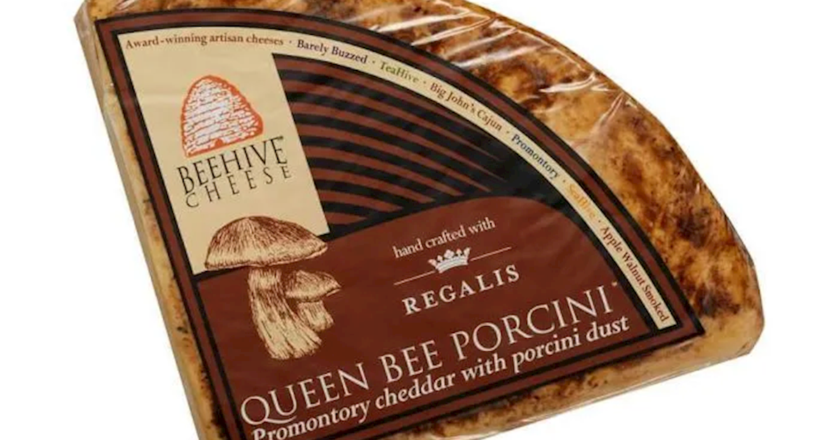 Beehive Cheese Queen Bee Porcini - Best Gourmet Products | TasteAtlas