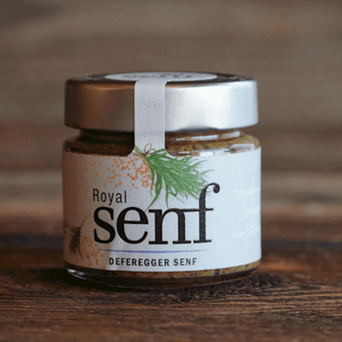 Deferegger Senf Royal Senf - Best Gourmet Products | TasteAtlas