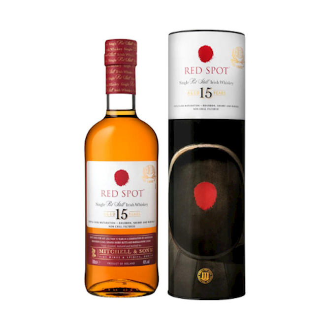 Spot Whiskeys Red Spot 15 YO Single Pot Still Irish Whiskey - Best ...