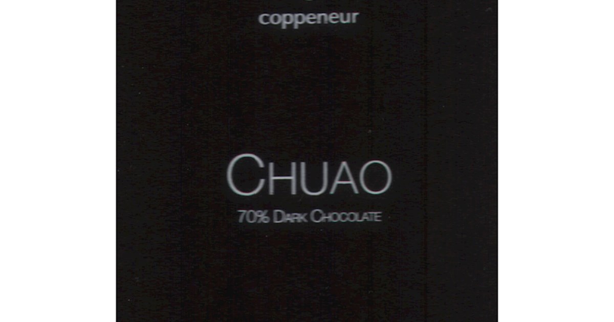 Coppeneur Chuao 100h - Best Gourmet Products | TasteAtlas
