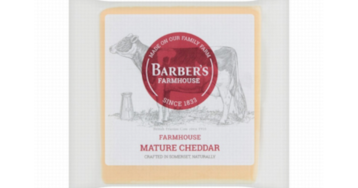Barber's Cheddar Cheese Farmhouse Mature Cheddar - Best Gourmet ...