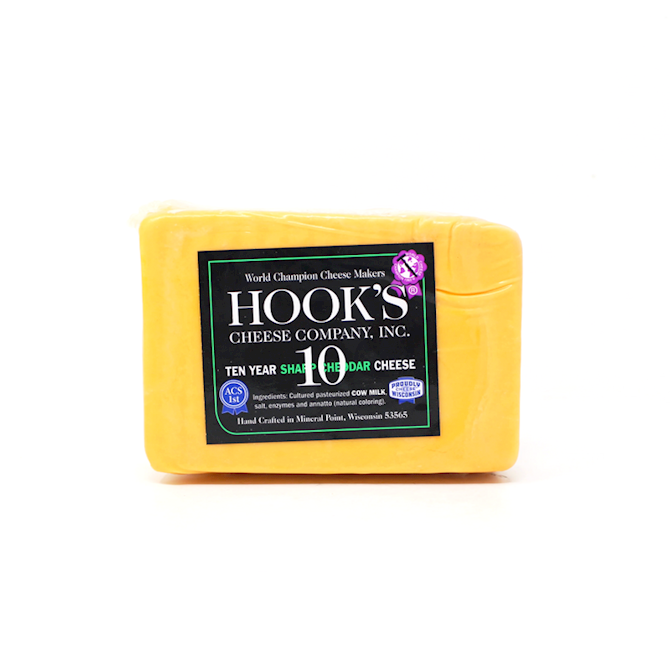 Hook's Cheese 10 Year Sharp Cheddar - Best Gourmet Products | TasteAtlas