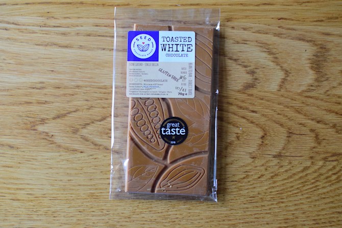 Seed Chocolate 40% Toasted White, Peru - Best Gourmet Products | TasteAtlas