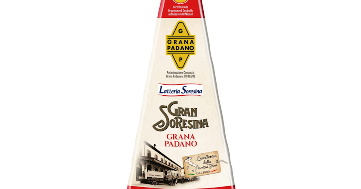 Latteria Soresina Grana Padano DOP Soresina - Oltre 40 Mesi - Best ...