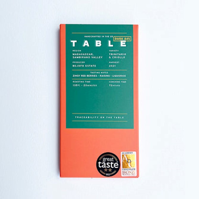 Table Madagascar Dark 84% - Best Gourmet Products | TasteAtlas