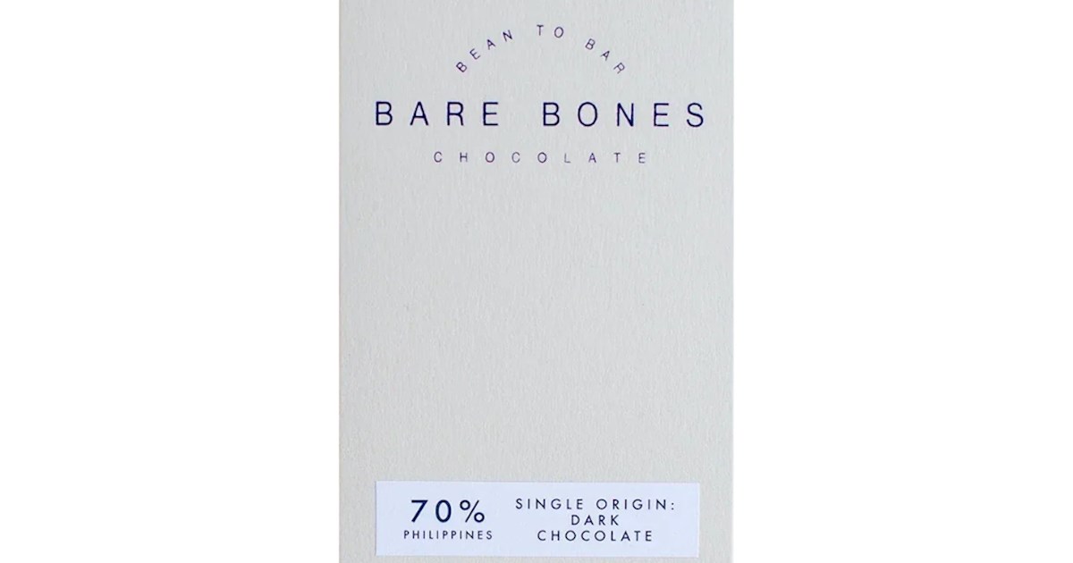 Bare Bones Chocolate 70% Philippines Dark - Best Gourmet Products ...