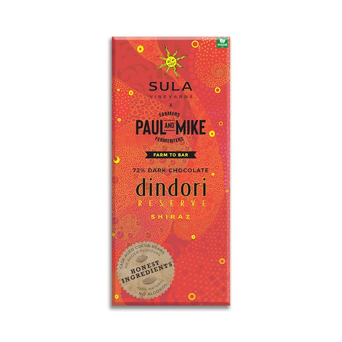 Paul and Mike X Sula 72% Dark Chocolate Dindori Reserve Shiraz - Best ...