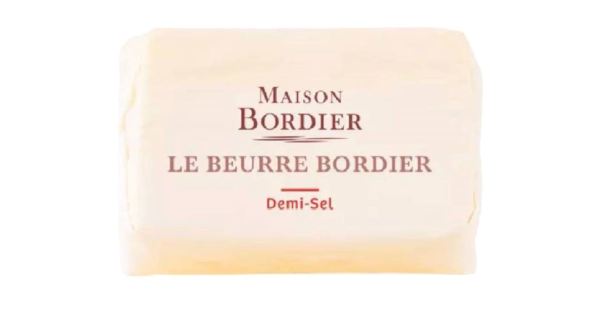 Maison Bordier Bordier Semi Salted Butter - Best Gourmet Products ...