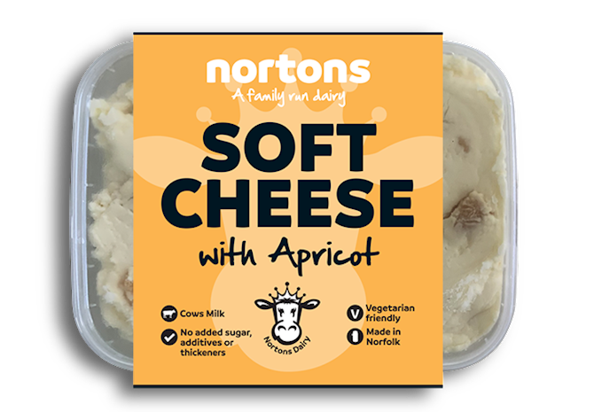 Nortons Dairy Soft Cheese with Apricot - Best Gourmet Products | TasteAtlas
