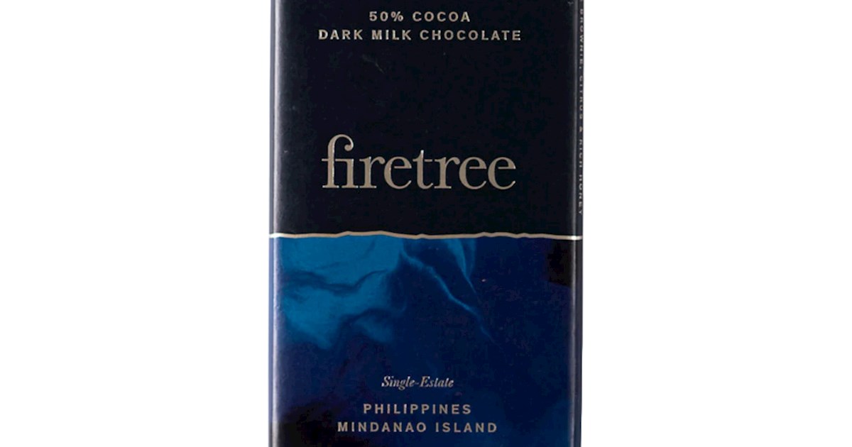 Firetree Chocolate Firetree Philippines, Mindanao Island 50% Cocoa Dark ...