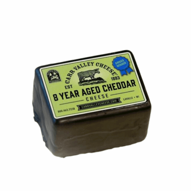 Carr Valley Cheese 8 Year Cheddar - Best Gourmet Products | TasteAtlas