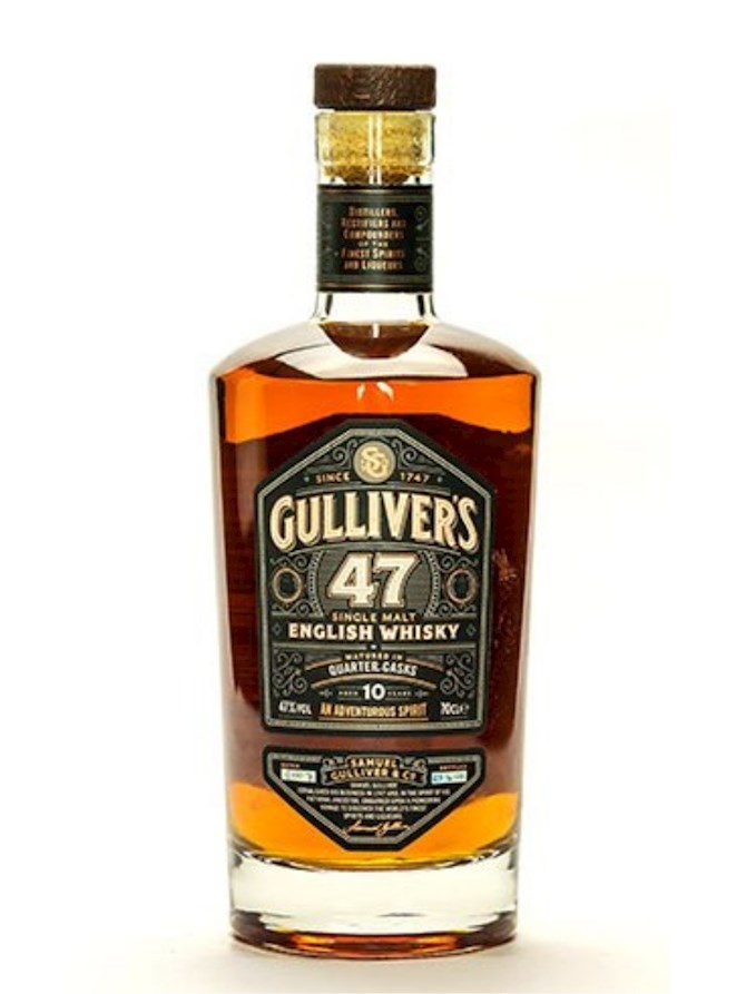 Samuel Gulliver & Co Gulliver’s 47 English Single Malt Whisky 10 Year ...