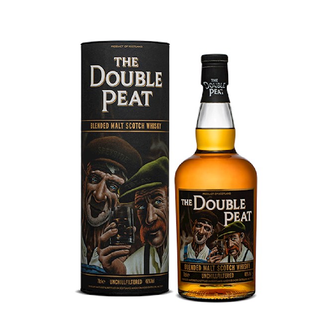 Angus Dundee Distillers The Double Peat Blended Malt Scotch Whisky ...