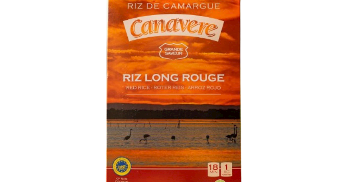 Canavere Riz de Camargue IGP Long Rouge - Best Gourmet Products ...