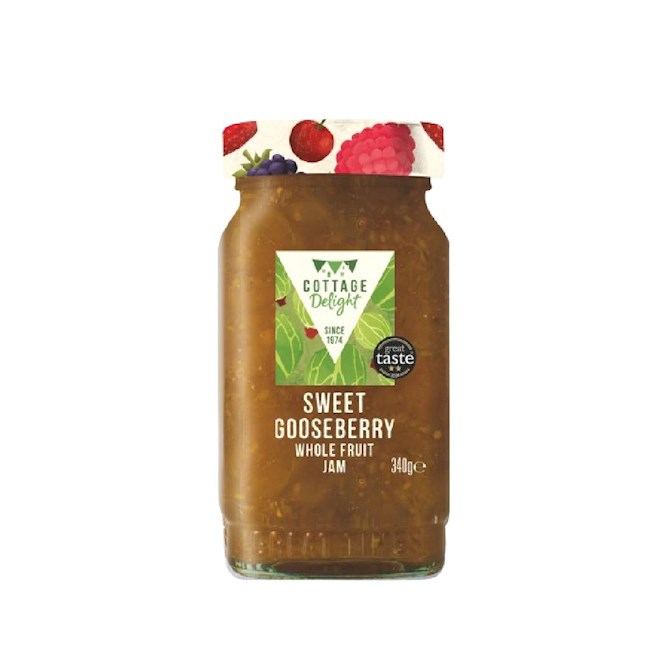 Cottage Delight Sweet Gooseberry Whole Fruit Jam - Best Gourmet ...