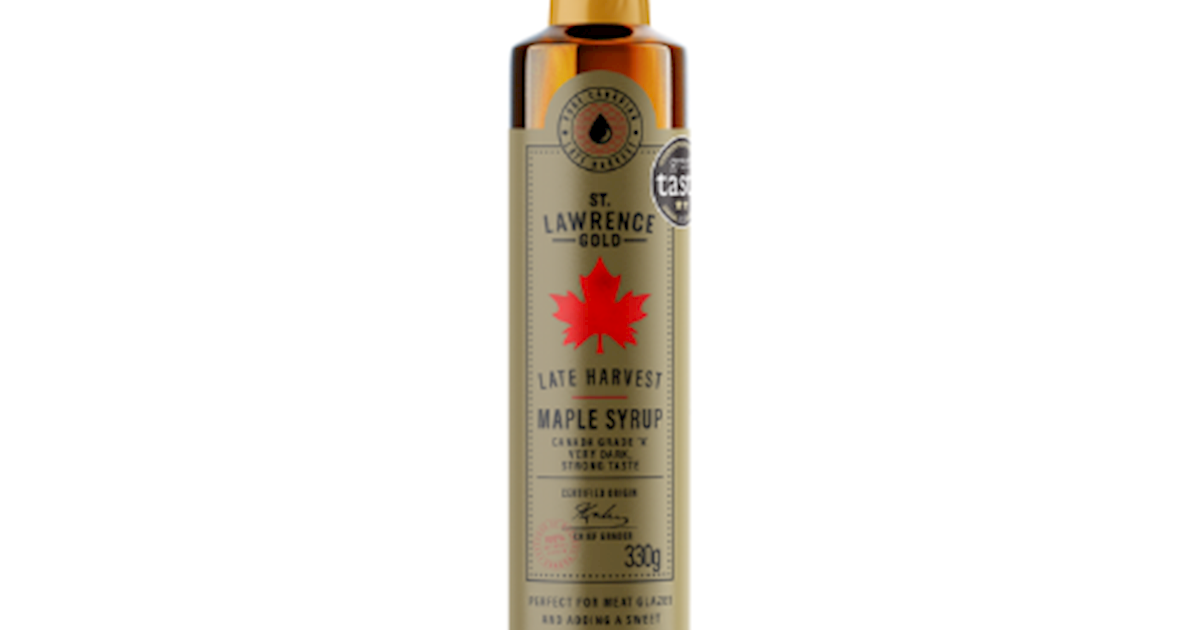 St. Lawrence Gold Natural Late Harvest Maple Syrup - Best Gourmet ...