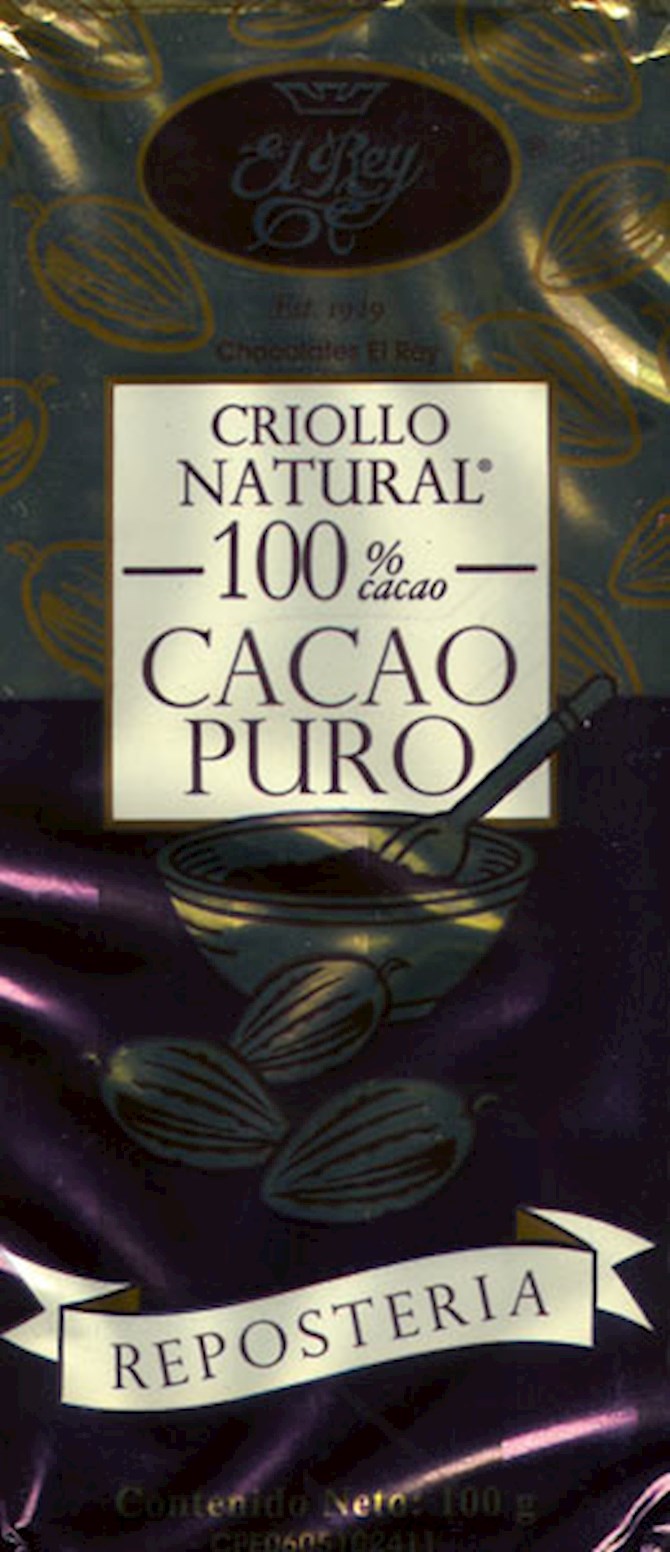 El Rey Cacao Puro - Best Gourmet Products | TasteAtlas