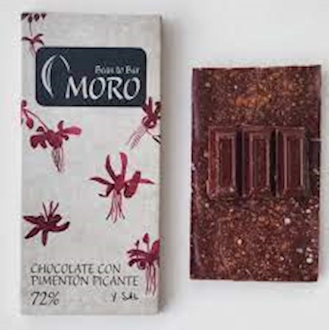 Chocolate Moro Chocolate Con Pimenton Picante Y Sal - Best Gourmet ...