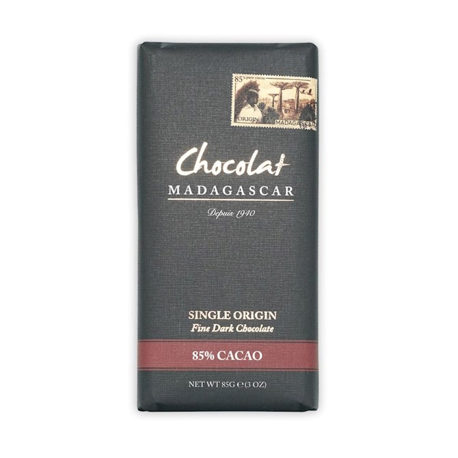 Chocolat Madagascar Fine Dark Chocolate Dark 85% Cocoa - Best Gourmet ...