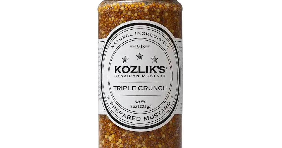 Kozlik's Mustard Triple Crunch - Best Gourmet Products | TasteAtlas