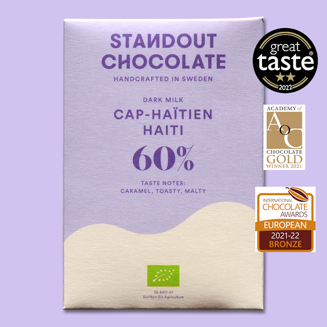 Standout Chocolate Haiti Cap-haïtien Dark Milk - Best Gourmet Products ...