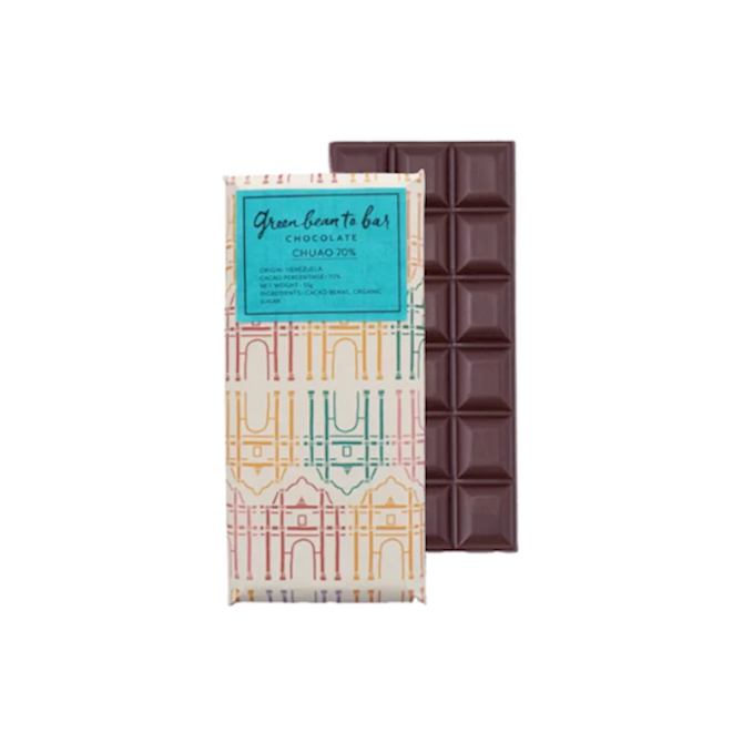 Green Bean to Bar Chocolate Chuao 70% - Best Gourmet Products | TasteAtlas