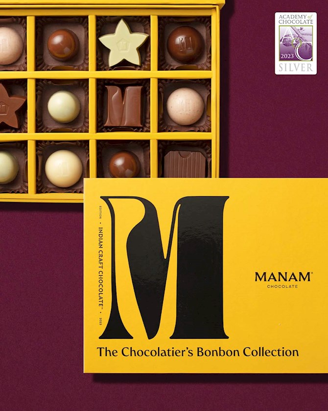 Manam Chocolate The Discovery Box & 24 Piece Explorer's Selection ...