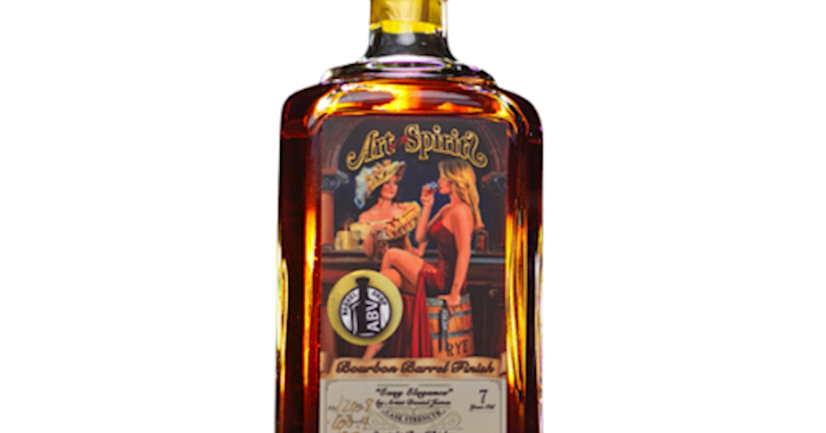 Art of the Spirits Cask Strength “Easy Elegance” Straight Rye Whiskey ...