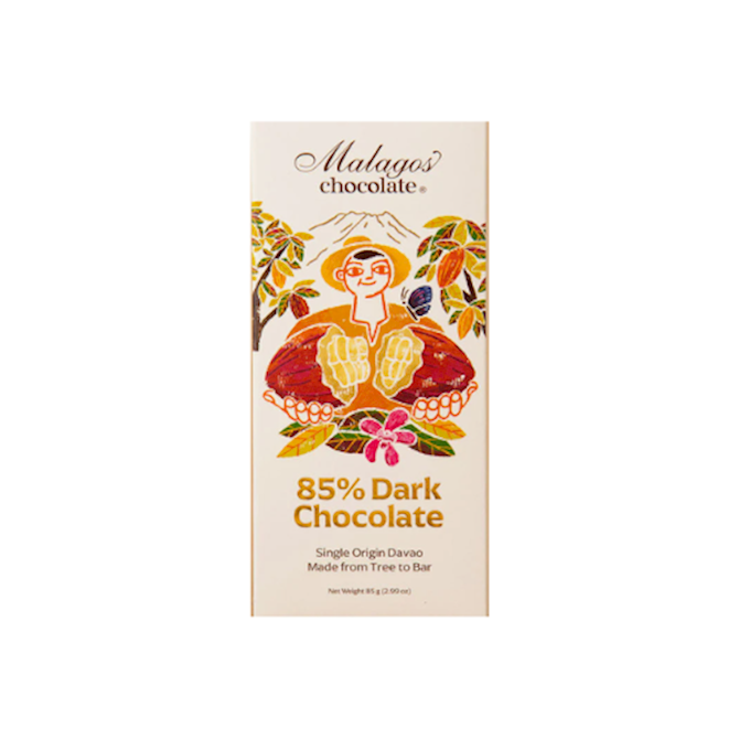 Malagos Chocolate Dark Chocolate 85% - Best Gourmet Products | TasteAtlas