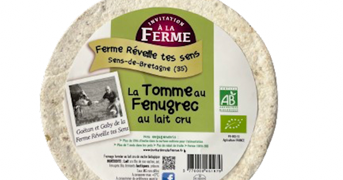 Ferme Réveille Tes Sens Tomme au Fenugrec - Best Gourmet Products ...