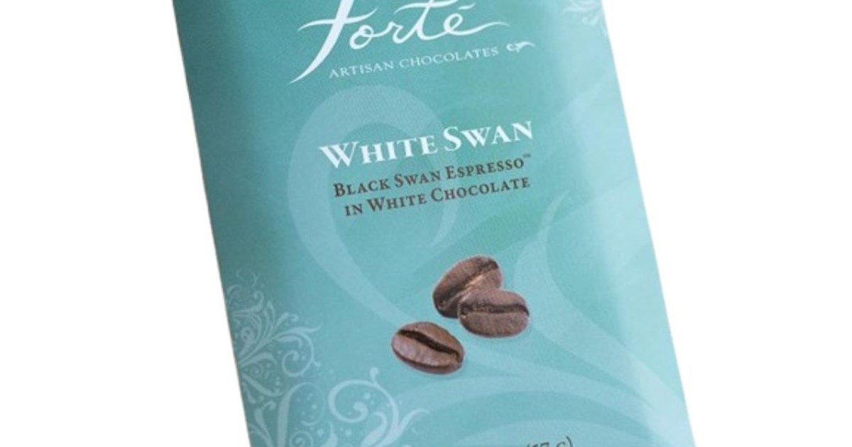 Forte Chocolates White Swan Espresso - Best Gourmet Products | TasteAtlas