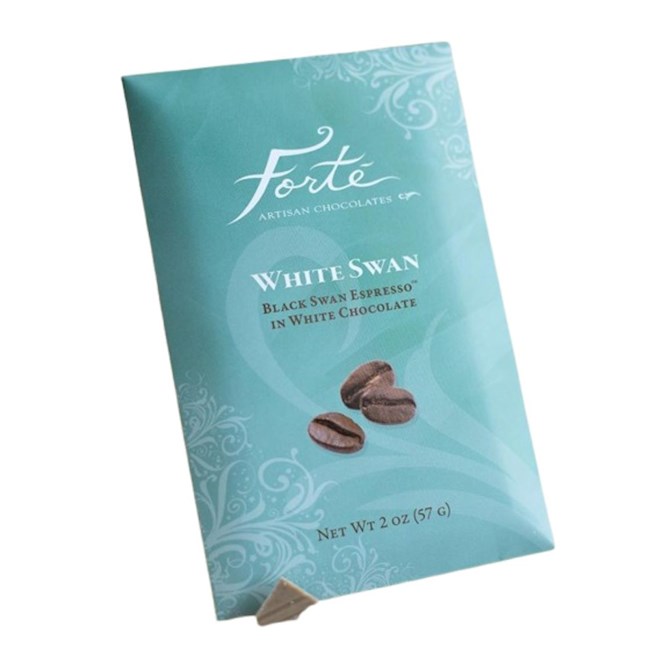 Forte Chocolates White Swan Espresso - Best Gourmet Products | TasteAtlas