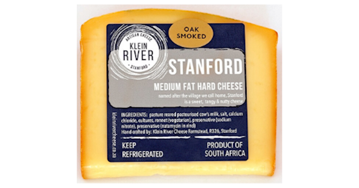 Klein River Cheese Oak Smoked Stanford - Best Gourmet Products | TasteAtlas