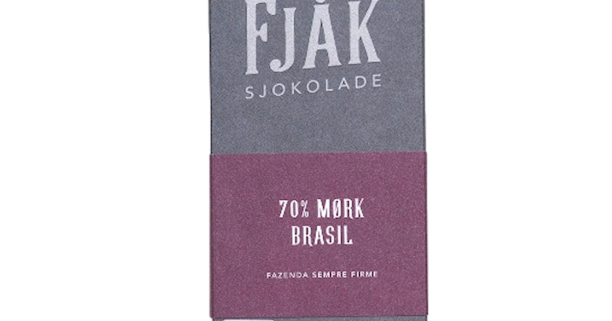 Fjåk Chocolate 70% Dark Brasil - Best Gourmet Products | TasteAtlas