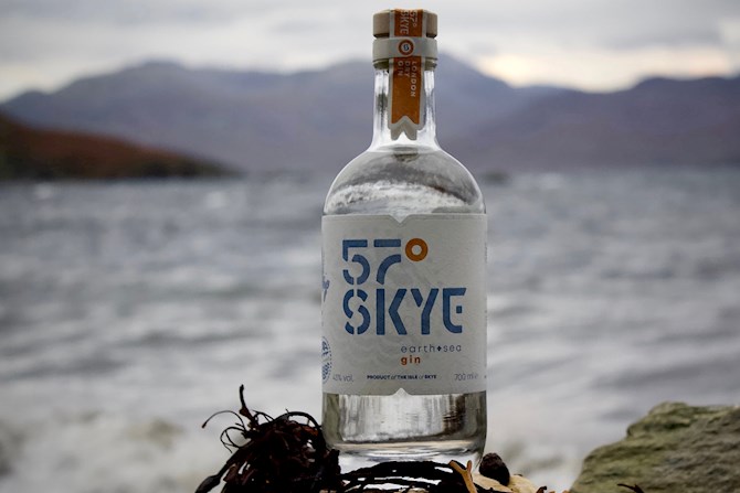 Isle of Skye Distillers Isle of Skye 57° Skye Earth & Sea London Dry ...