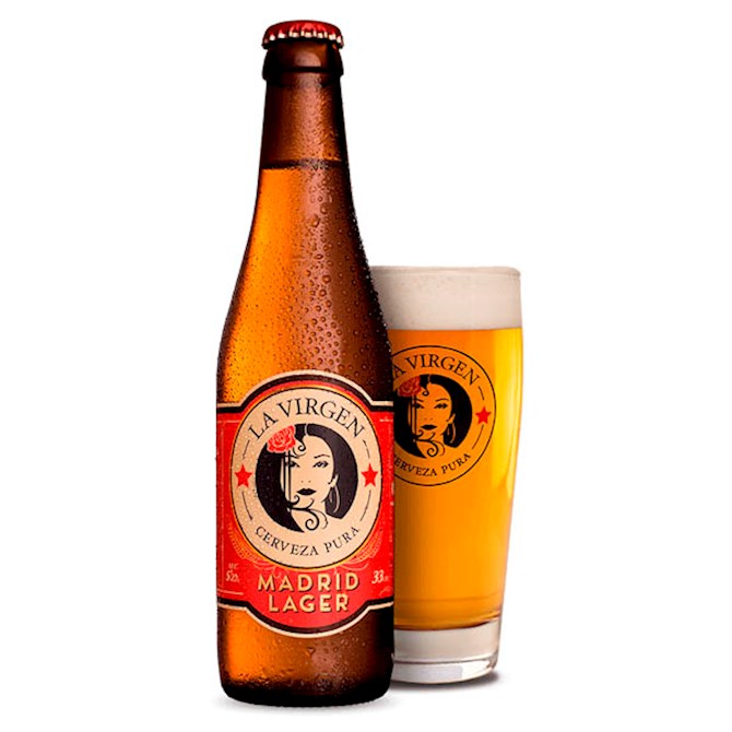 Cervezas La Virgen Madrid Lager - Best Gourmet Products | TasteAtlas