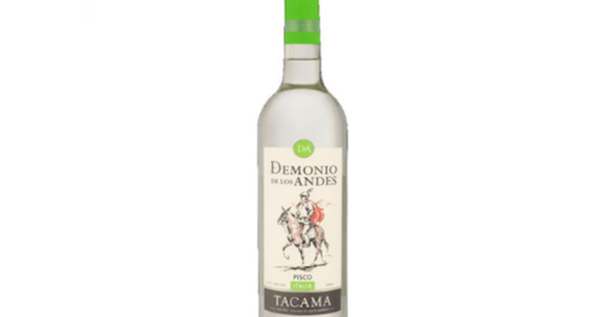 Tacama Pisco Demonio de los Andes Italia - Best Gourmet Products ...