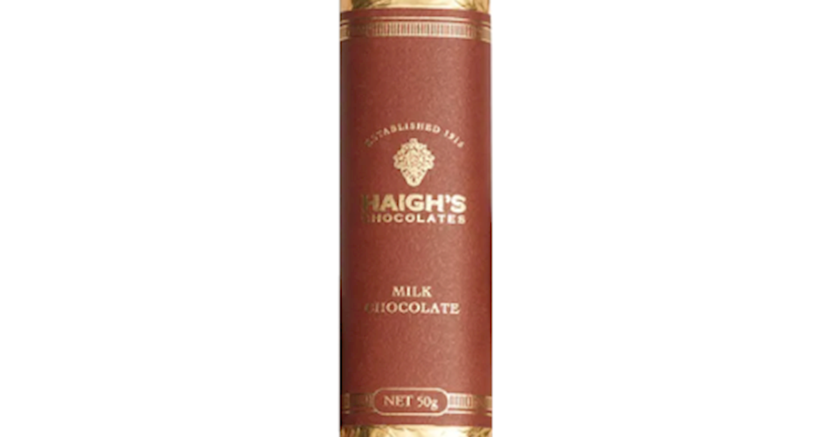 Haigh's Chocolates Premium Milk Chocolate Bar - Best Gourmet Products ...