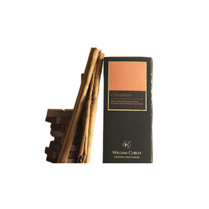 William Curley Milk Chocolate and Cinnamon - Best Gourmet Products ...