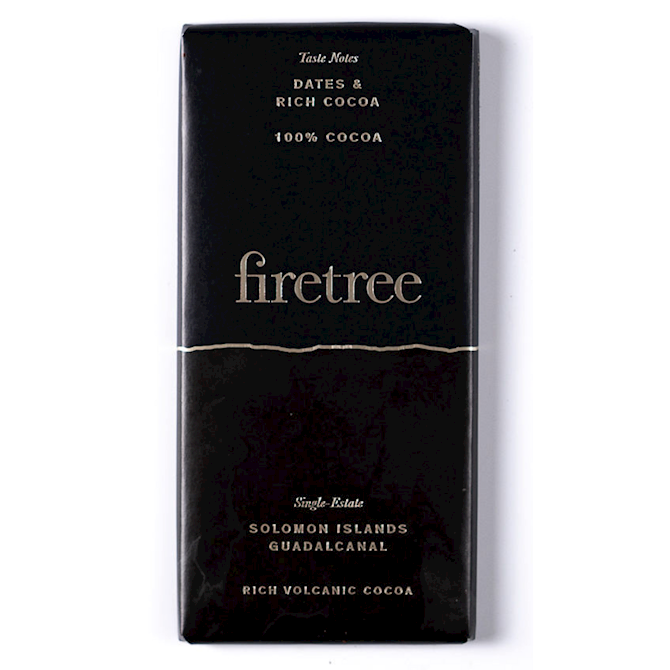 Firetree Chocolate Solomon Islands 100% - Best Gourmet Products ...