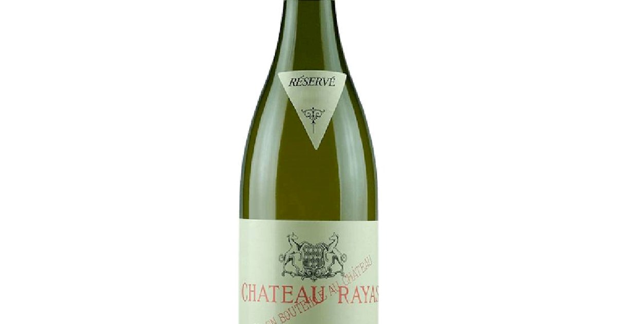Château Rayas Châteauneuf-du-Pape Réservé Blanc - Best Gourmet Products ...