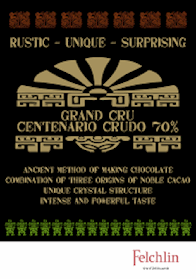 Max Felchlin Centenario Crudo 70% - Best Gourmet Products | TasteAtlas