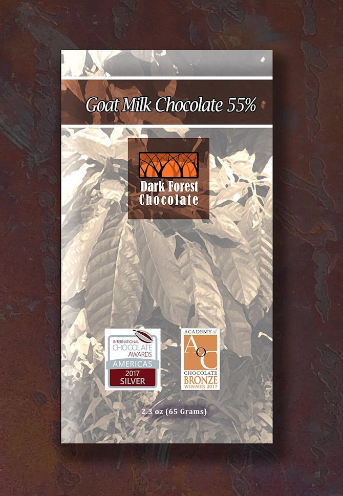 Dark Forest Chocolate Goat Milk Chocolate 55% - Best Gourmet Products ...