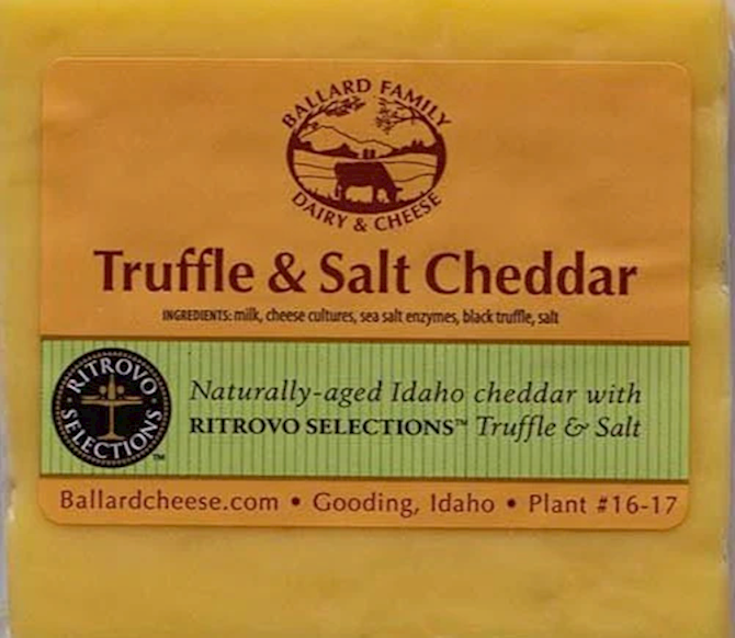 Ballard Cheese Truffle & Salt Cheddar - Best Gourmet Products | TasteAtlas