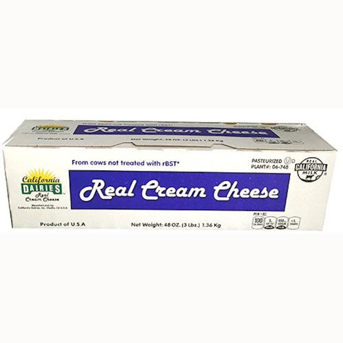 California Dairies, Inc. Real Cream Cheese - Best Gourmet Products ...