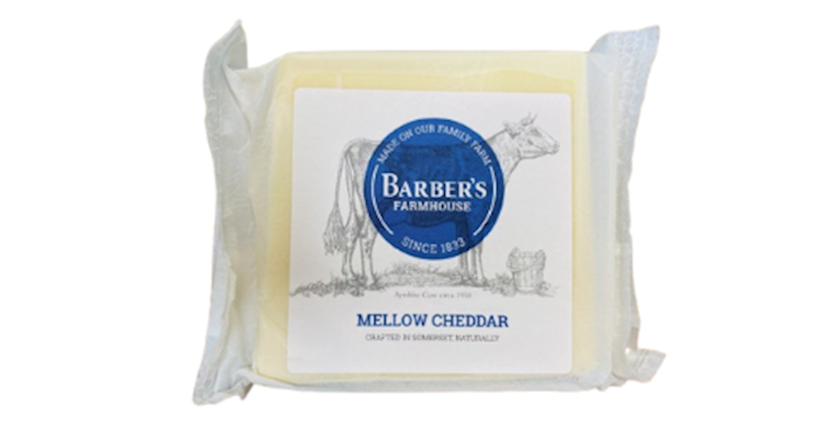 Barber's Cheddar Cheese Farmhouse Mellow Cheddar - Best Gourmet ...