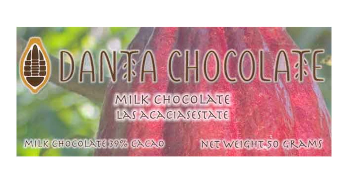 Danta Chocolate Acacias Milk - Best Gourmet Products | TasteAtlas