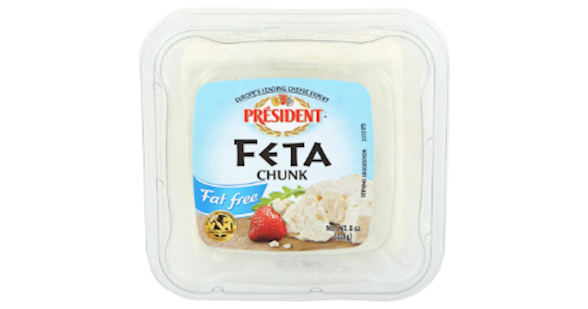 Président Fat Free Feta Cheese - Best Gourmet Products | TasteAtlas