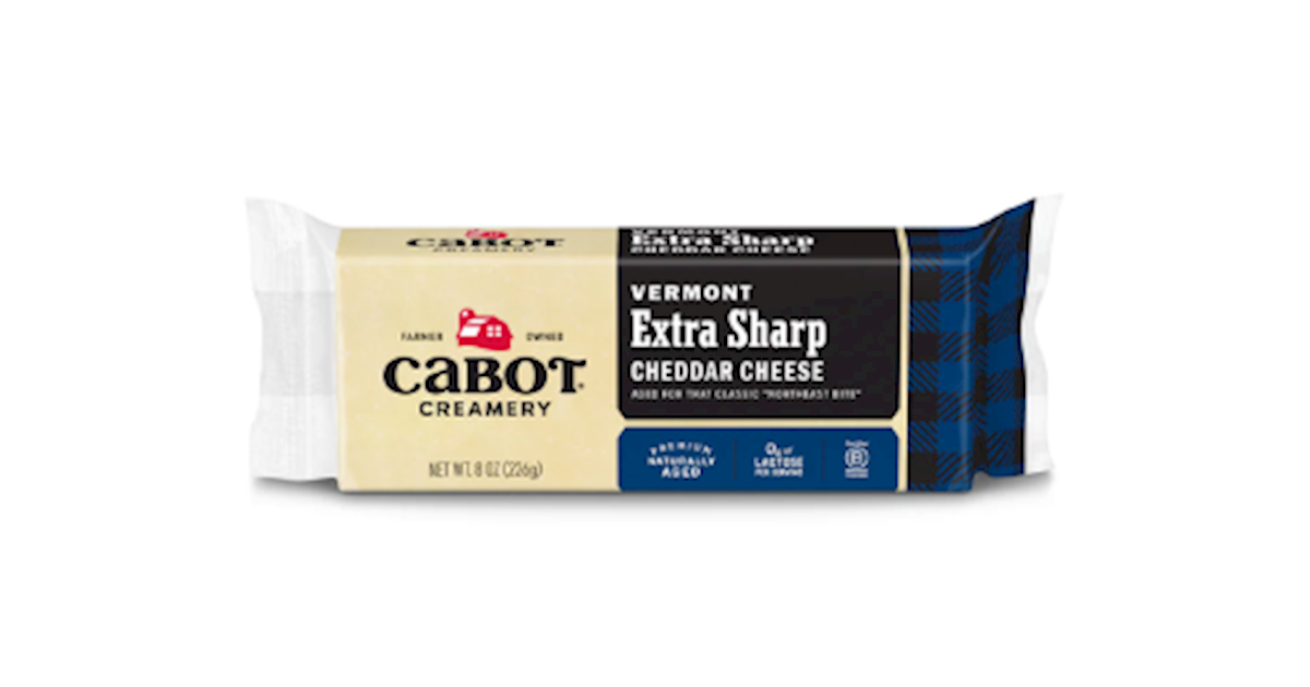 Cabot Creamery Extra Sharp Cheddar - Best Gourmet Products | TasteAtlas