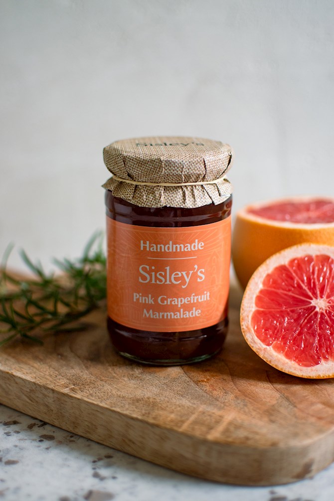 Sisley's Cornish Preserves (sisley & Crellow) Pink Grapefruit Marmalade ...